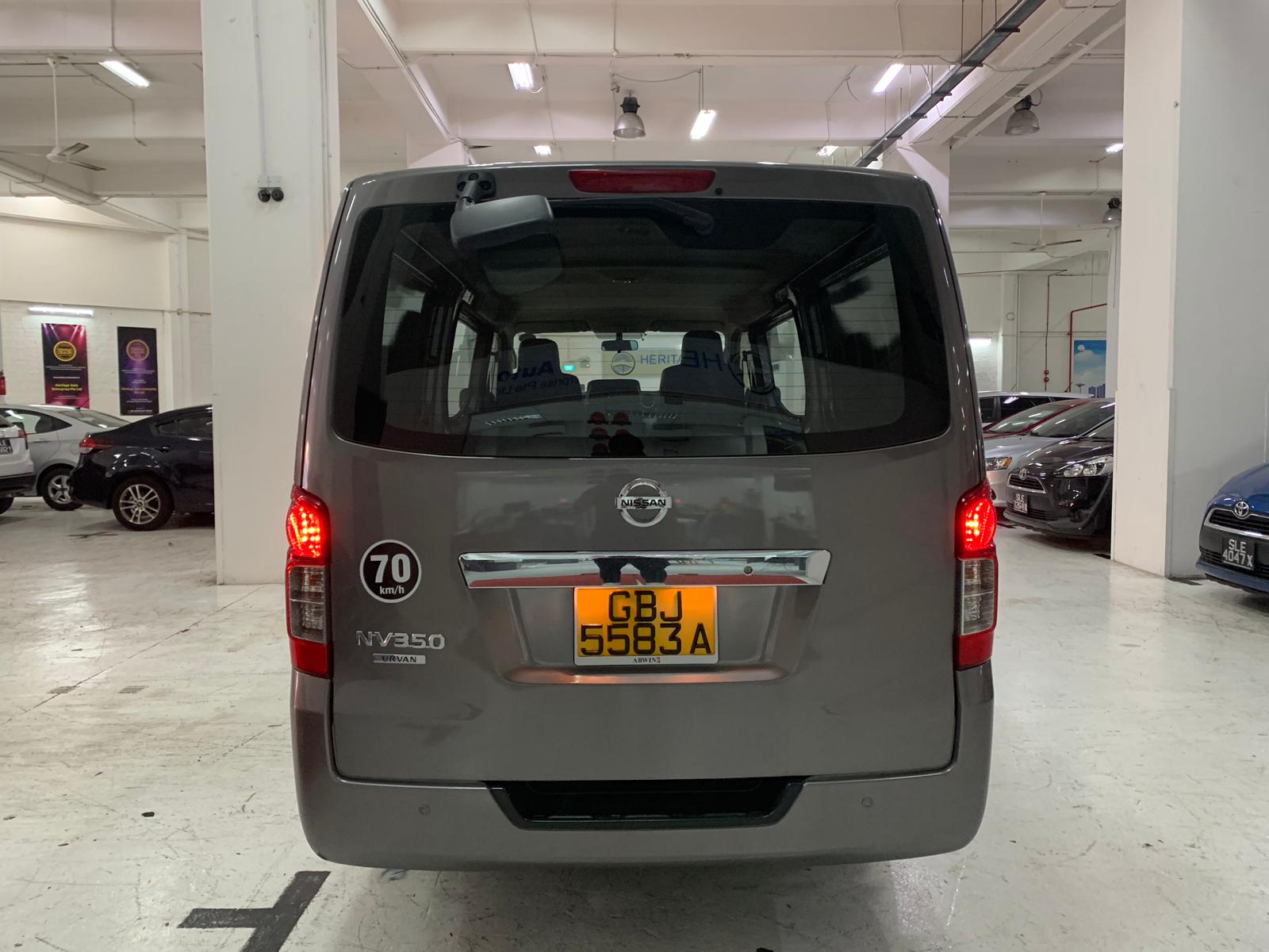 2014 NISSAN NV350 PANEL VAN 2.5 5MT 5DR EURO V - Heritage Auto Enterprise
